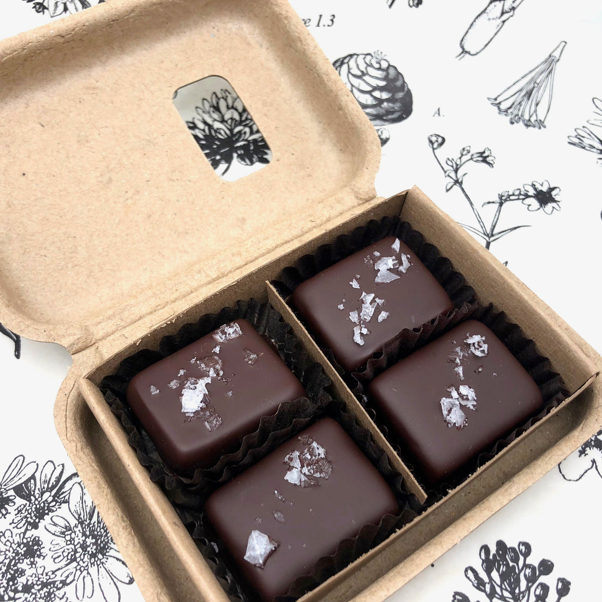Caramel Box (4 pieces) – Farmhouse Chocolates